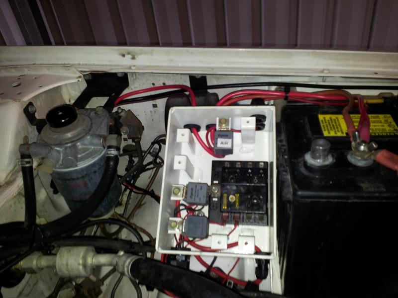 Dual battery tray with sealed relay/fuse box. - Page 3