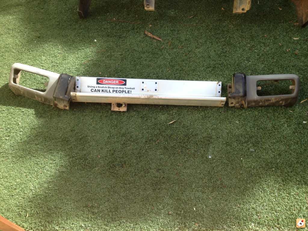 Factory GQ rear bumper